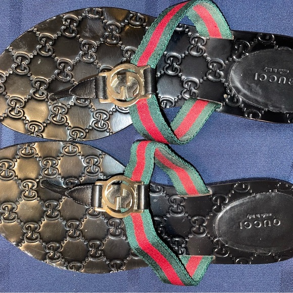 Gucci | Shoes | Gucci Leather Flip Flop | Poshmark